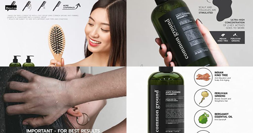 Common Ground Anti-Thinning Shampoo Review | August 4, 2025