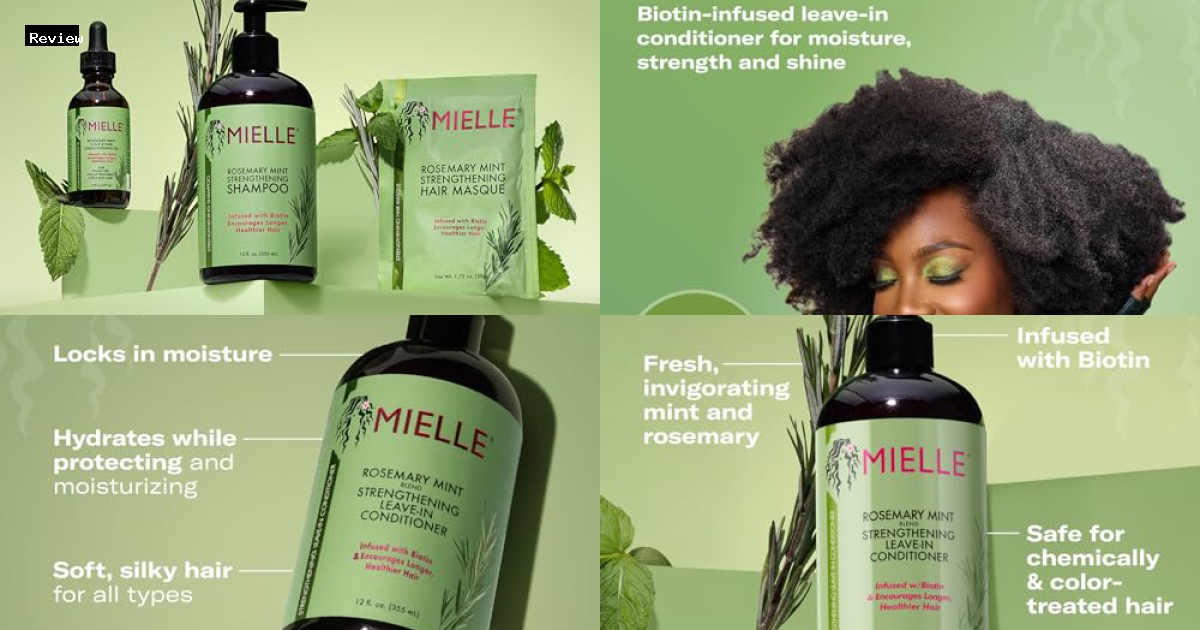 Mielle Rosemary Mint Leave-In Conditioner Review | August 9, 2025