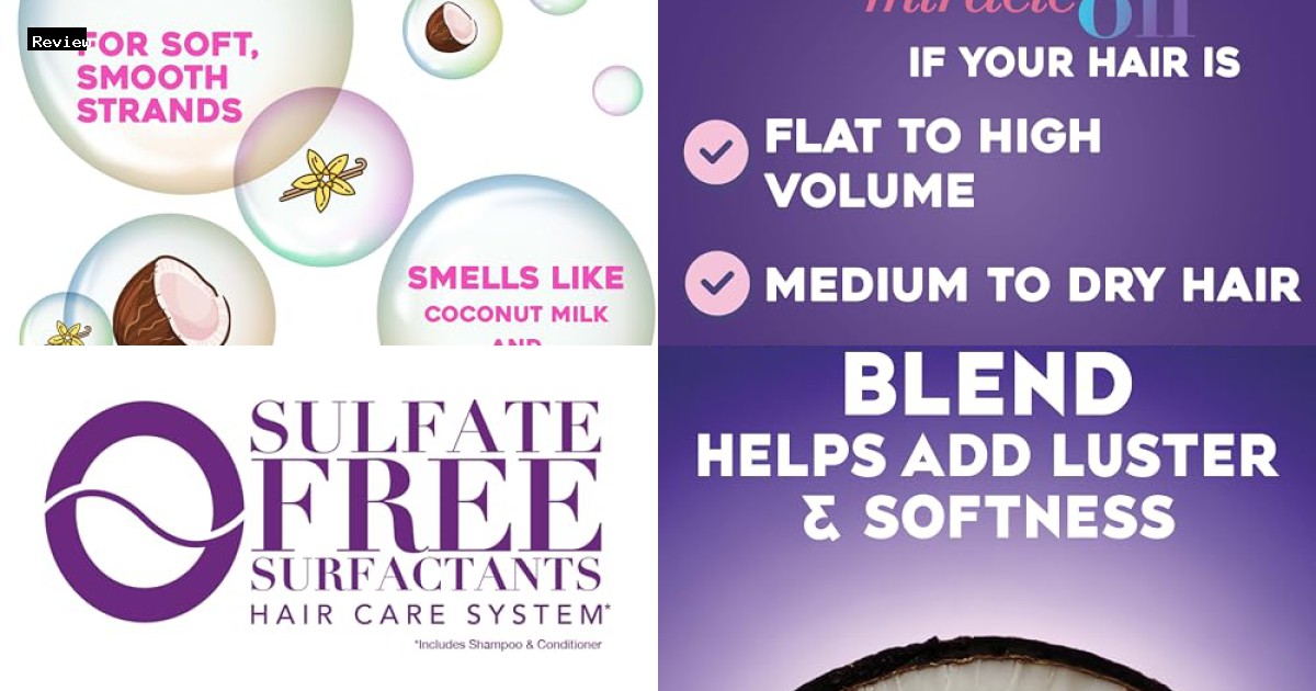 OGX Coconut Miracle Oil Hair Treatment Review | August 22, 2025