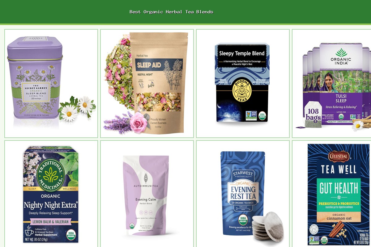 Best Organic Herbal Tea Blends | August 9, 2025